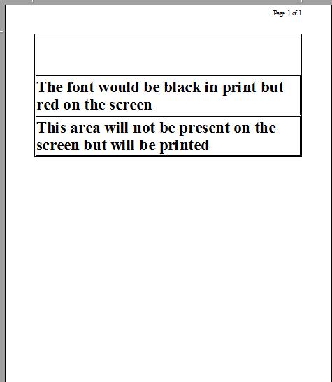 Understanding CSS Media Type ( print , screen ) with an example – Abhyas